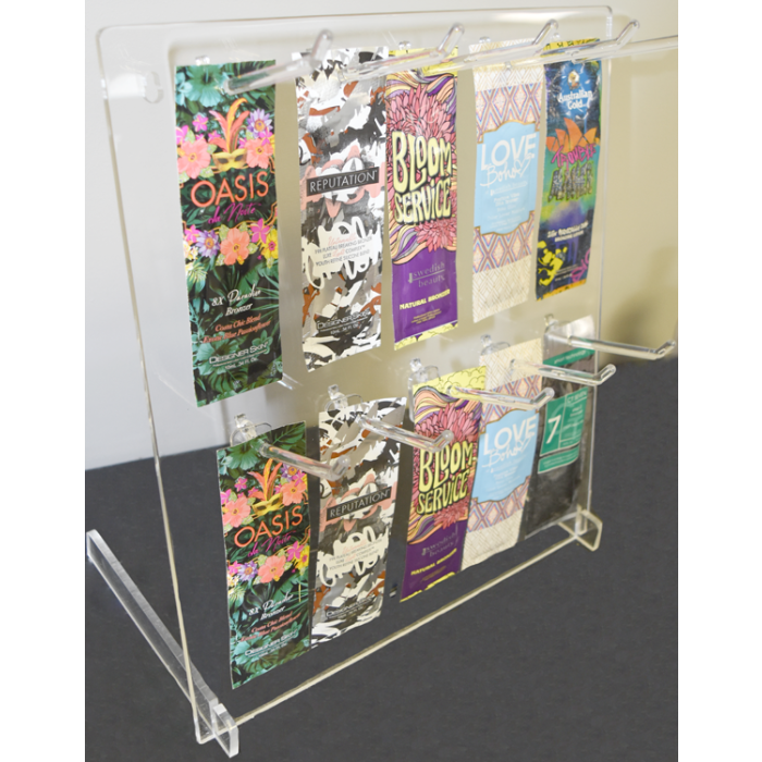 Acrylic Packette Display | Four Seasons - Wholesale Tanning Lotion