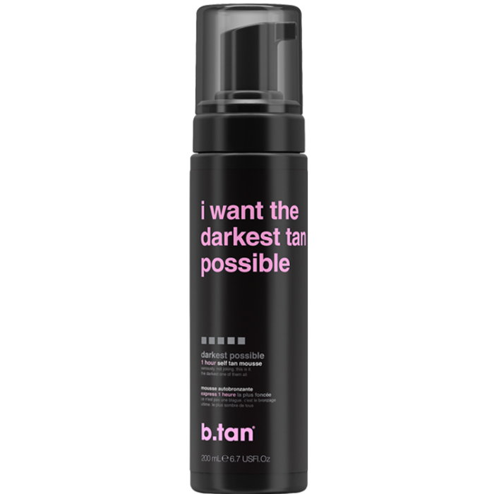 B.Tan I Want The Darkest Tan Possible Self Tan Mousse | Four Seasons ...