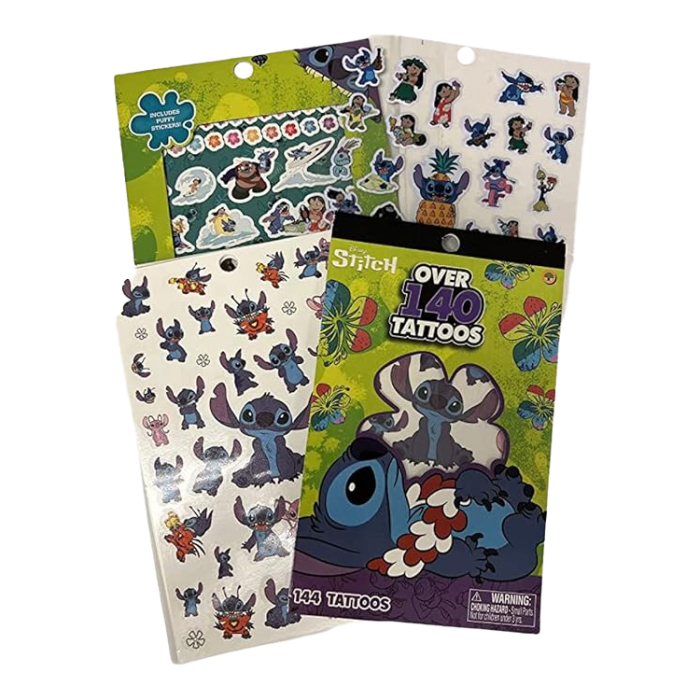 Disney Lilo & Stitch Sticker Book - 300+ Stickers, 4 Sheets | Four ...